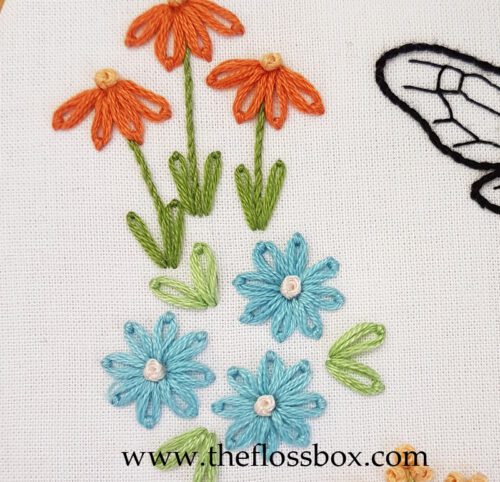 Detached Chain Stitch - The Floss Box