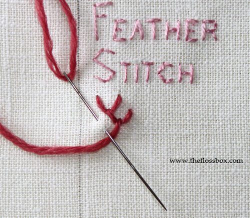 Feather Stitch - The Floss Box