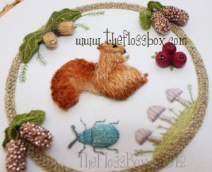 What is Stumpwork Embroidery - The Floss Box