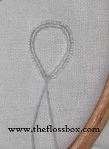 Stumpwork Flower Tutorial - The Floss Box